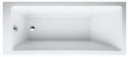 Laufen Pro - Vana 160x70 cm, se vzduchovou masáží, hydromasáží a senzorem, bílá H2339510006451