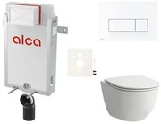 Cenově zvýhodněný závěsný WC set Alca k zazdění + WC Laufen SIKOAL7