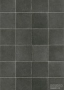 Breno PVC SMARTEX London 996D - černé dlaždice, šíře 100 cm