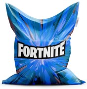 Sablio Sedací vak Classic FORTNITE modrá - 150x100 cm