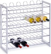 Kovový stojan na víno, alkohol, láhve, ZELLER