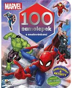 Jiri Models 100 samolepek s omalovánkami Marvel