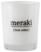 Vonná svíčka Fresh cotton 6,7 cm Meraki