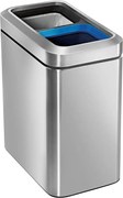 Odpadkový koš na tříděný odpad z nerezové oceli 20 l - simplehuman