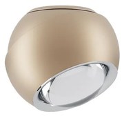 Lodes 18340 4527 Spider, champagne stropní svítidlo se směrováním světla, 10W LED 2700K stmívatelné, prům. 12cm