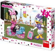 DINO Puzzle Disney Minnie v Paříži 24 dílků 26x18cm skládačka v krabici dn351561