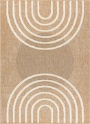 Dywany Łuszczów, Kusový koberec Spark 0688A beige/cream, 120x170, béžová, chodba / předsíň