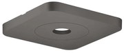 Axor Citterio C - Krycí rozeta 12x12 cm, kartáčovaný černý chrom 28802340