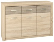 ML FURNITURE Komoda - CASTEL 10, dub sonoma/dub truflový