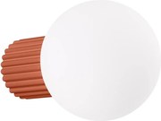 Oranžové nástěnné svítidlo ø 12 cm Orbital – Sollux