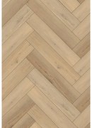 Mexen Rocky Mountain vinylové panely rybí kost 570 x 95 mm LVT Dryback 2,5 mm, podklad, 4 V-Fuga, Dub