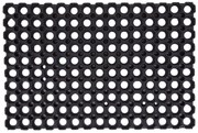 Hamat, Venkovní čistící rohož guma Domino 22mm - na ven i na doma, 50x80, černá, exteriér