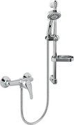 Sprchová baterie Novaservis Titania Iris se sprchovým setem 150 mm chrom 92061KIT,0