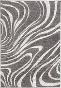 Oriental Weavers, Kusový koberec Castro Carved 162/NQ2F, 67x120, šedá, kancelář