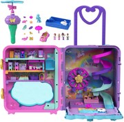 Mattel polly pocket kufr na kolečkách jednorožec, hkv43