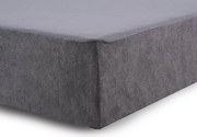 XPOSE® Froté nepropustný chránič matrace - tmavě šedý 90x200 cm