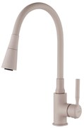 Invena Hula, vysoká dřezová baterie 2-funkční, béžová, INV-BZ-85-P03-L