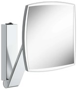 Keuco - Kosmetické nástěnné zrcátko s LED osvětlením, chrom 17613019004