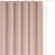 Světle růžový sametový dimout závěs 200x270 cm Velto – Filumi