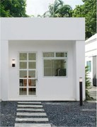 NV 9002873 Venkovní nástěnné svítidlo CETERA černý hliník a akryl E27 1x12W 220-240V IP54 bez žárovky - NOVA LUCE