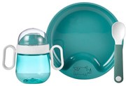 Dětská jídelní sada 3 ks Deep turquoise – Mepal