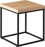 Autronic Konferenční stolek CT-V2004 40x40 cm Odstín: Dub divoký