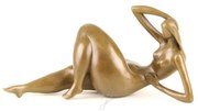 Modernistická bronzová socha Nahá žena MODERN ART 3