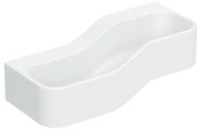 Geberit Bambini - Dvojumyvadlo pro děti, 90x39 cm, levé, bez přepadu, bez otvoru pro baterii, alpská bílá 502.973.00.2