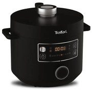Tefal - Multifunkční elektrický hrnec TURBO CUISINE 4,8 l 1090W/230V černá