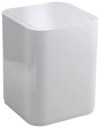 Aqualine, SEVENTY Odpadkový koš výklopný, 8 l, ABS plast, bílá, 630922