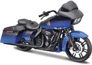 Maisto harley-davidson cvo road glide 2018 1:18 modrá