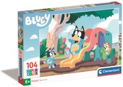 Clementoni - Puzzle Supercolor 104 Bluey 2