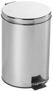 Aqualine Simple Line - Odpadkový koš 12 l, leštěná nerez 27112
