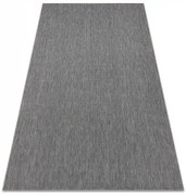 Koberec  SISAL FLAT 48663/920 antracit HLADKÝ
