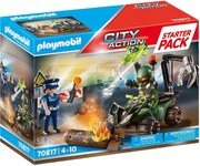 Stavebnice playmobil 70817 starter pack policie: nebezpečné cvičení