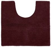 Vínová koupelnová předložka 50x45 cm Riva - Tiseco Home Studio
