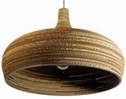 Papírový lustr Cardboard DOME 70/karton/1x E27