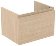 Ideal Standard Finesse - Umyvadlová skříňka, 53x41x37 cm, 1 zásuvka, bílý dub E3408US