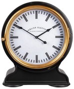 Kulaté stolní hodiny English electric – 42x13x52 cm