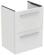 Ideal Standard i.Life S - Skříňka pod umyvadlo, 50x38x63 cm, 2 zásuvky, matná bílá T5291DU