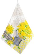 Bellatex Kuchyňská utěrka 1 ks 50x60 cm 1ks Narcis žlutá