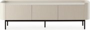 Krémový TV stolek 180x55x40 cm Willa – MOME