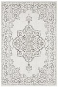 Hanse Home, Kusový koberec Beach 103855 Cream/Grey/Anthracite – na ven i na doma, 240x340, béžová, bílá, chodba / předsíň