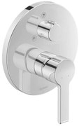 Duravit B.2 - Sprchová baterie pod omítku, pro 2 spotřebiče, chrom B24210012010