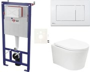 Závěsný wc set do lehkých stěn / předstěnová SAT BREVIS SIKOSSBRTOR20K