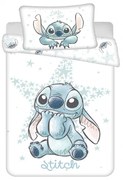 Jerry Fabrics Povlečení do postýlky Lilo and Stitch White Star baby 100x135, 40x60 cm