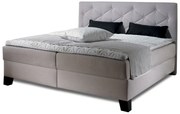 ND Diva Boxspring 160x200cm světlešedá