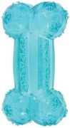 Zolux S.A.S. Hračka pes BONE TPR POP kost 12cm tyrkys Zolux