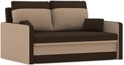 Rozkládací pohovka MILTON model 2 Hnědá/cappuccino