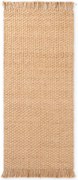 Oboustranný/ručně tkaný jutový běhoun v přírodní barvě 80x300 cm Fjord – Hanse Home